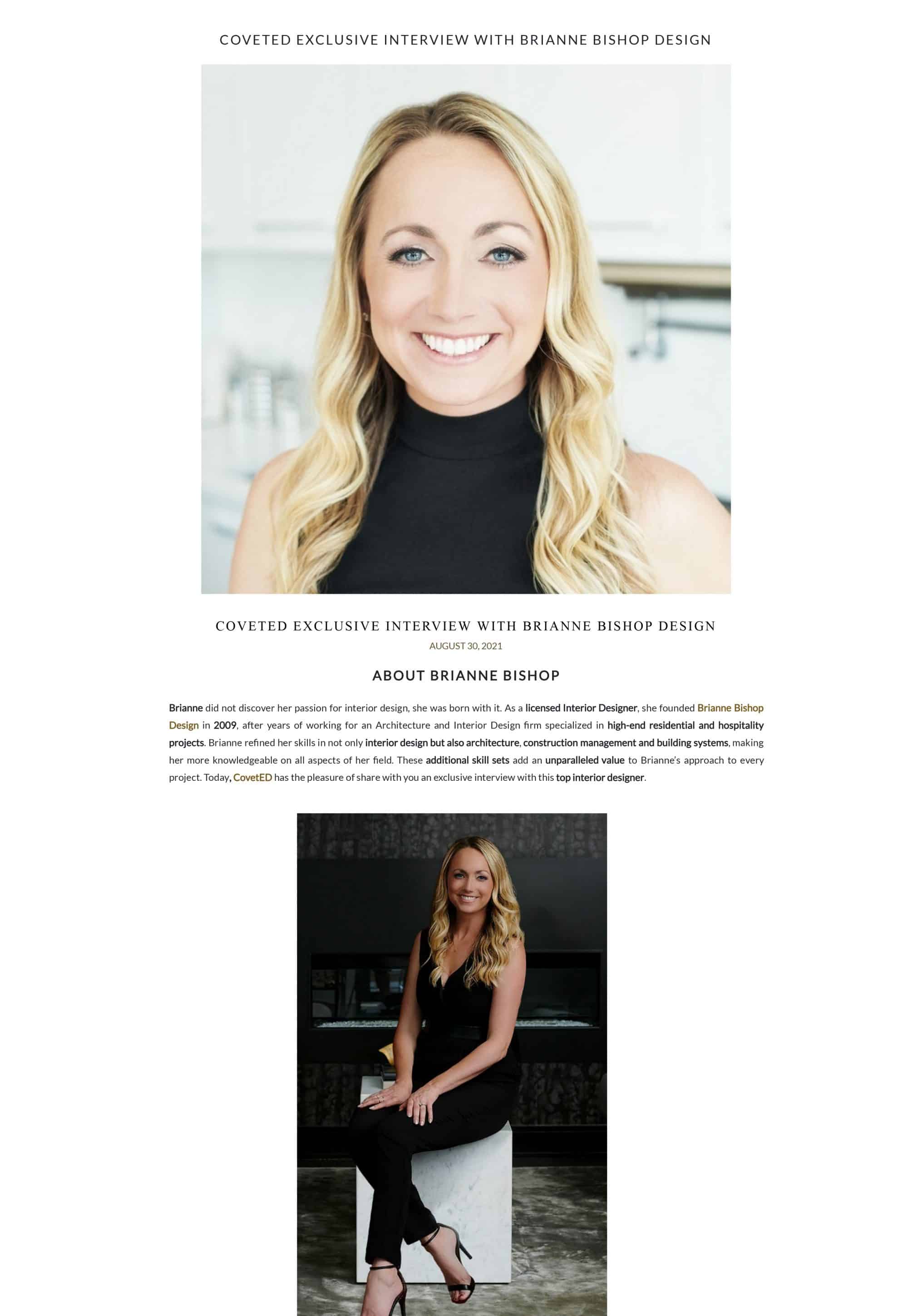 Press - Brianne Bishop Design